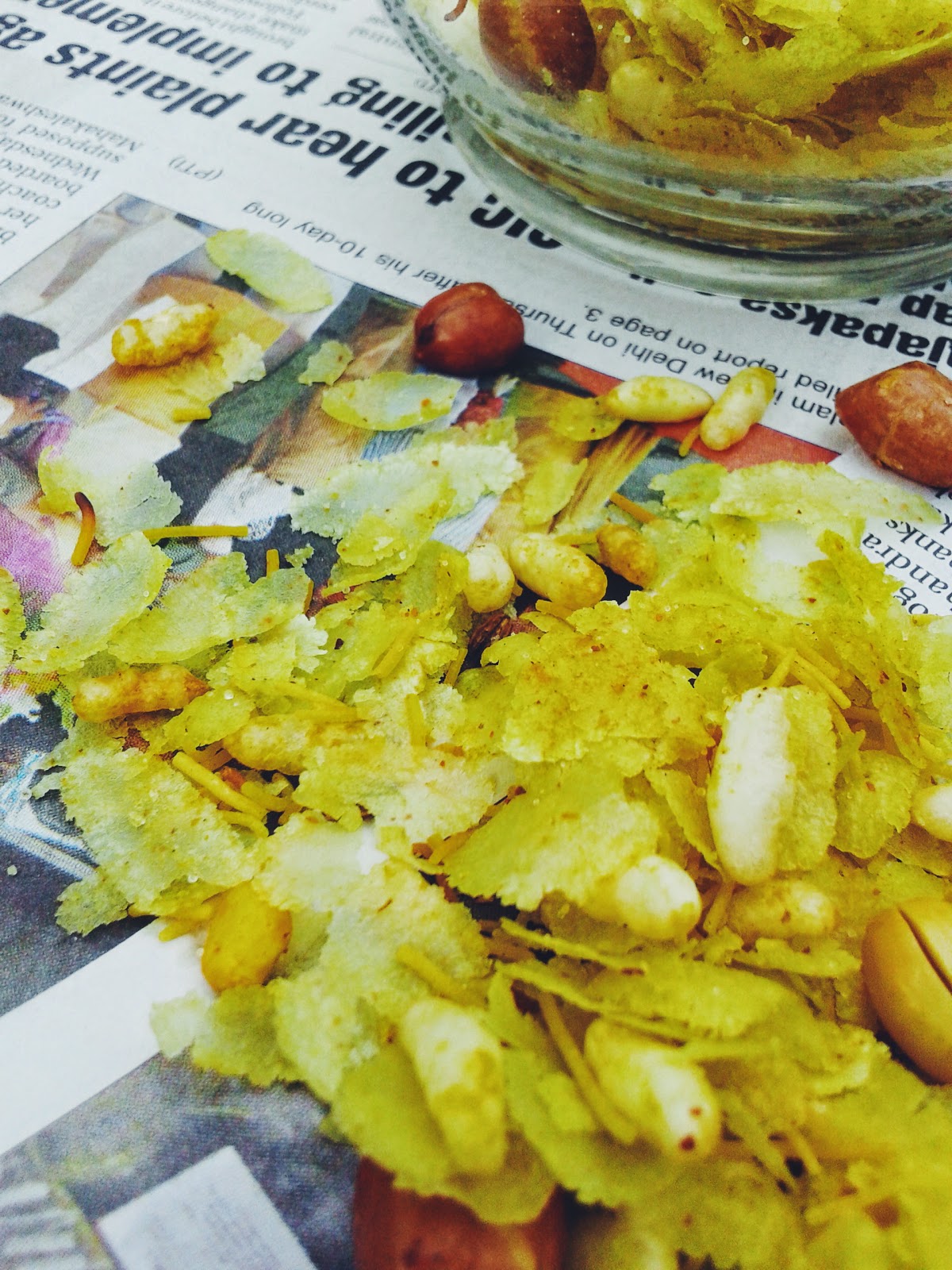 Ginger Juliennes DIY Savory Indian Snack Mix